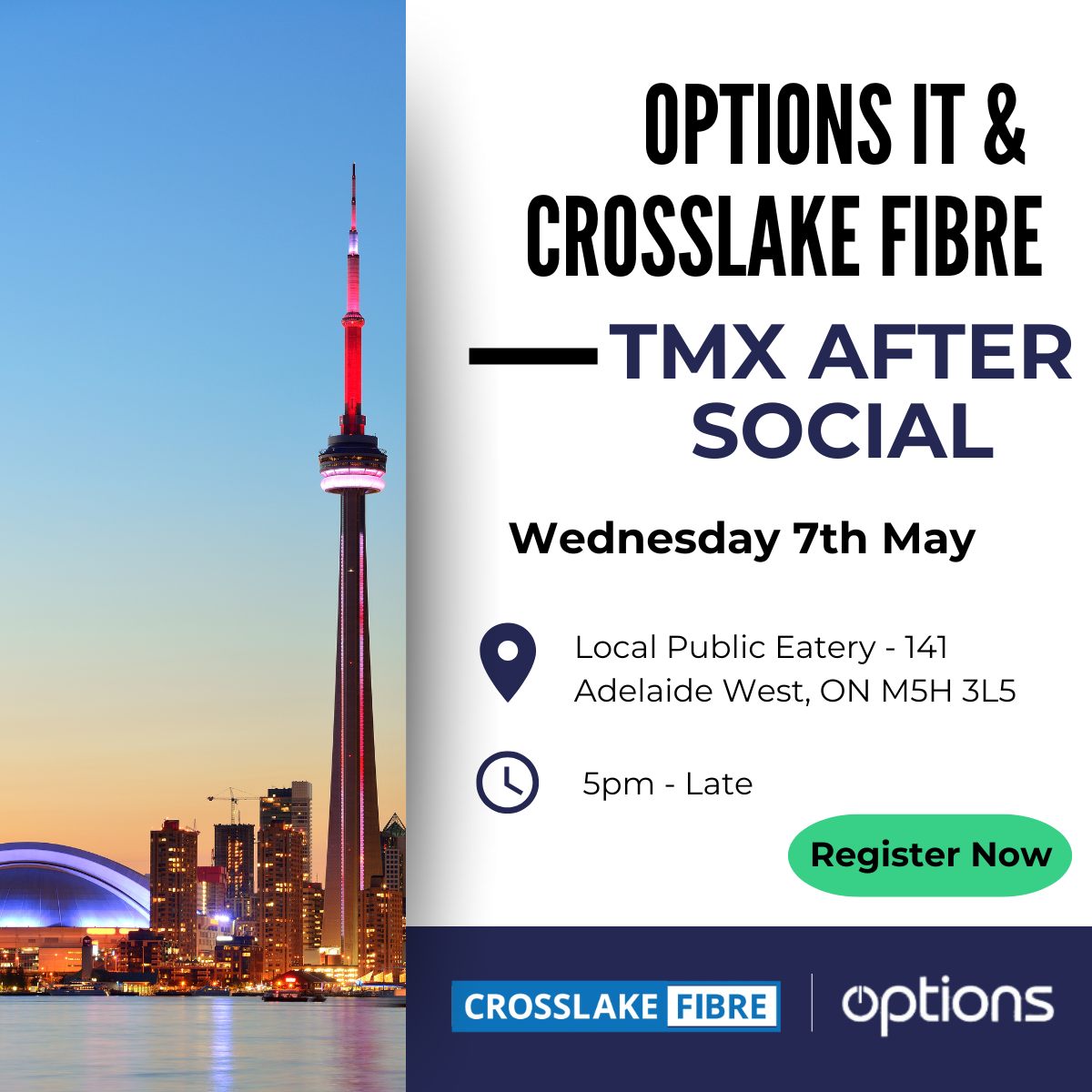 Options IT x Crosslake Fibre Social - Options Technology