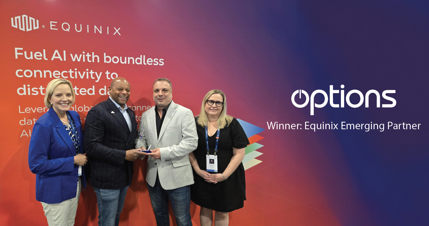 Options Named Equinix 2024 Emerging Partner - Options Technology