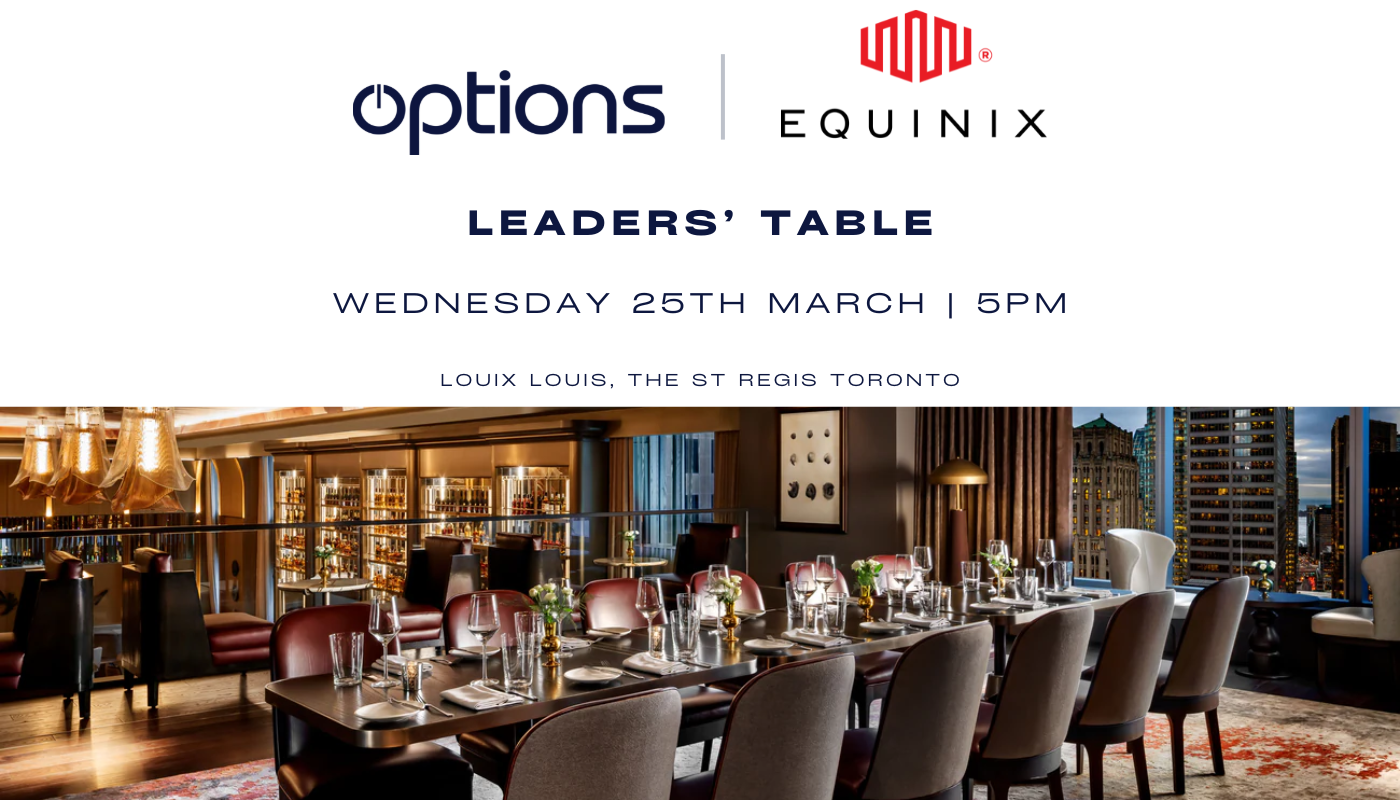 Options & Equinix Leaders' Table - March 2026 - Options Technology